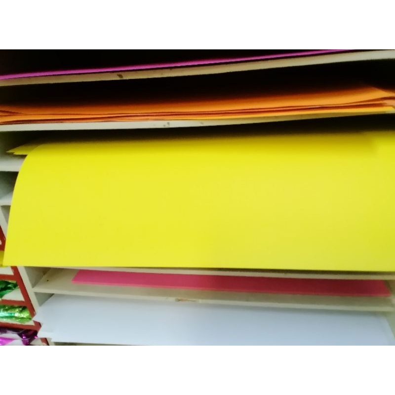 1pc CARTOLINA THICK ( ASSORTED COLOR) | Shopee Philippines