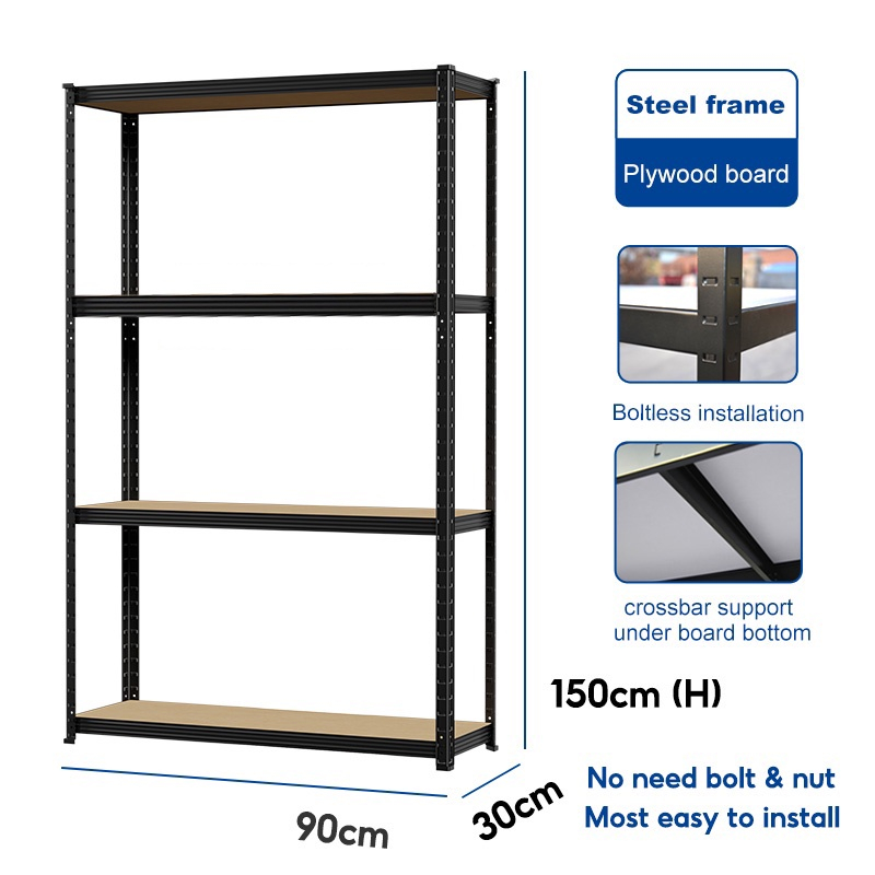 5 Layer Metal Rack Boltless Rack Heavy Duty Steel Rack Metal Shelf ...