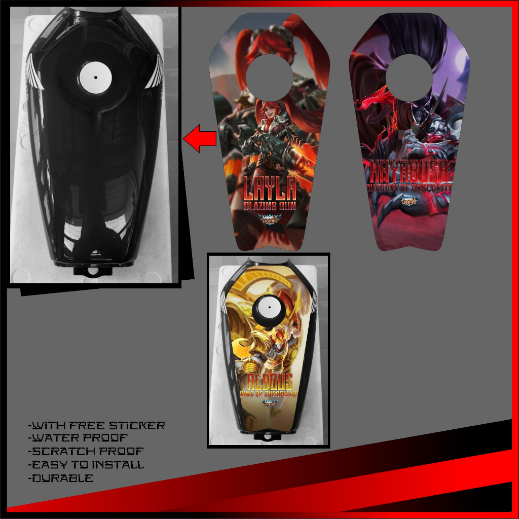 Top Gas tank sticker for 125 tmx, rusi, skygo, mitsukushi, motorstar ...