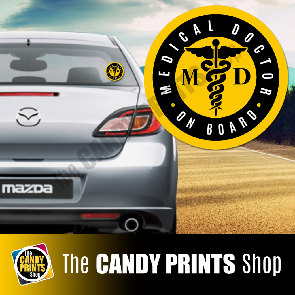 Logo Decal / Stickers for Doctors, Engineers, Lawyer and other ...