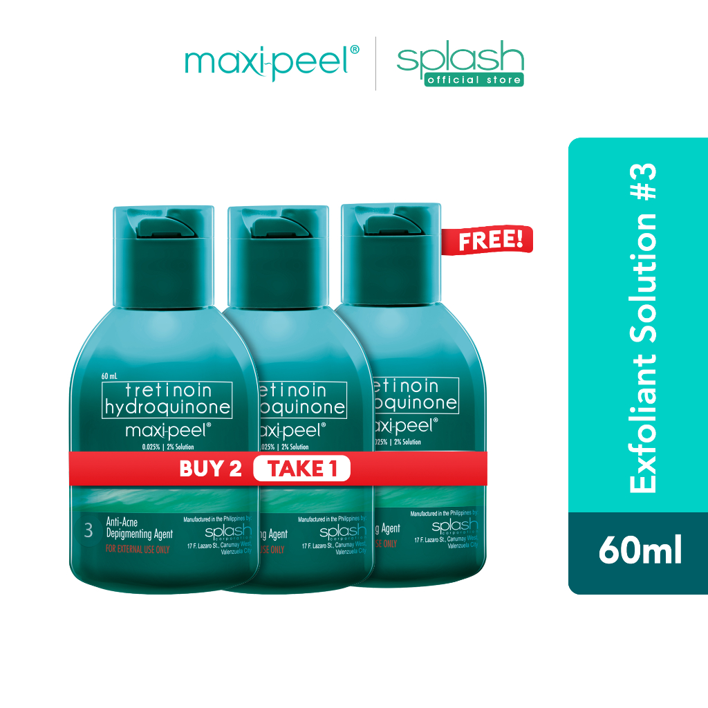 [Online Exclusive] Maxi-Peel Exfoliant Solution Set #3 Severe, 2 + 1 ...