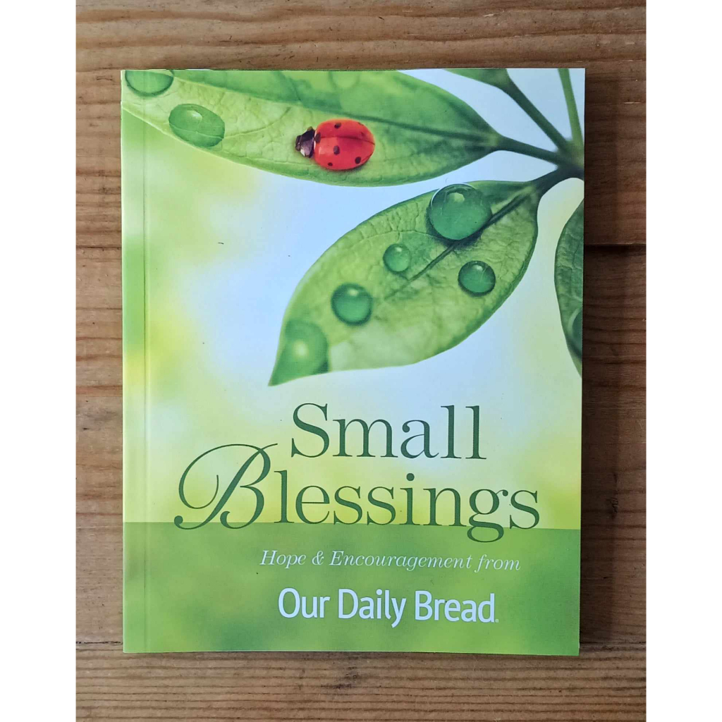 Small Blessings Hope and Encouragement Christian Book ( Our Daily Bread ...