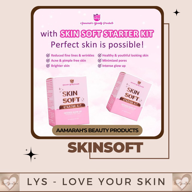 SKIN SOFT STARTER KIT REJUVENATING SET BY AAMARAH’S BEAUTY PRODUCTS ...