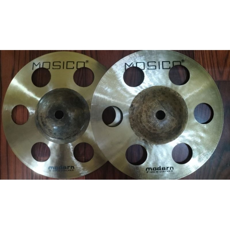 MOSICO MODERN OZONE SPLASH 8 CYMBAL B20 CAST BRONZE made BY ARBOREA ...