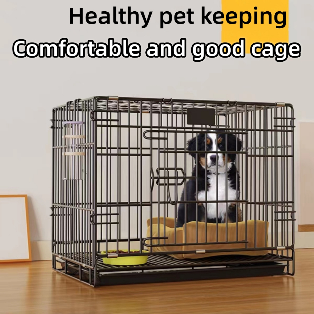Household dog cages, cat cages, large pet rabbit cages with toilets ...