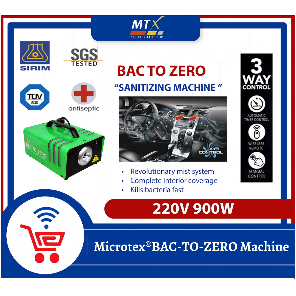 Fogging machine - Back to zero machine with free solution | Shopee ...