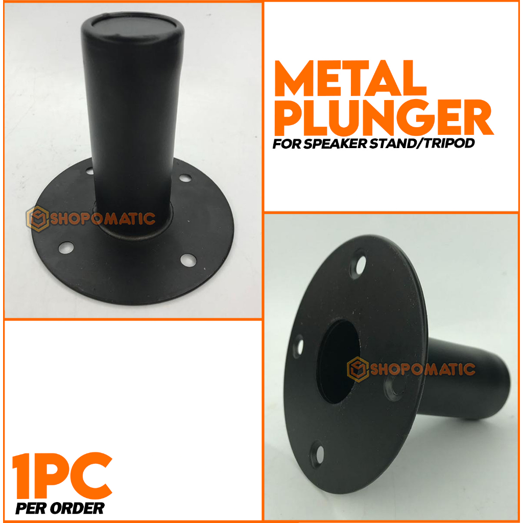 SHOPO Metal Speaker Pole Mount Plunger – Heavy-Duty Adjustable Mount ...