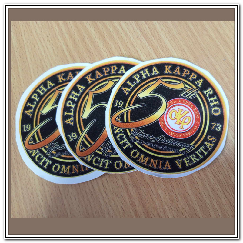 Alpha Kappa Rho AKP Akhro 50th Golden Anniversary Vinyl Sticker Decals ...