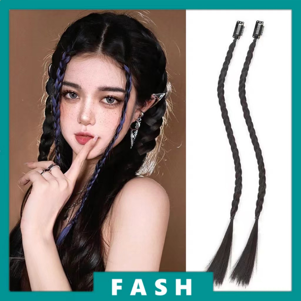 F 1 Pair Fashion Y2k Braid Wig Spicy Girl Style Wig Boxing Braid Wig ... F 1 Pair Fashion Y2k Braid Wig Spicy Girl Style Wig Boxing Braid Wig ...