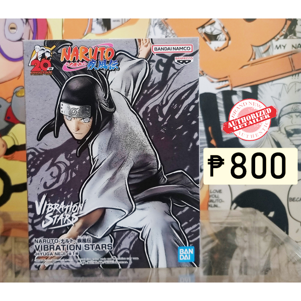 Banpresto - Vibr. Stars - Naruto Shippuden - Neji Hyuga | Shopee ...