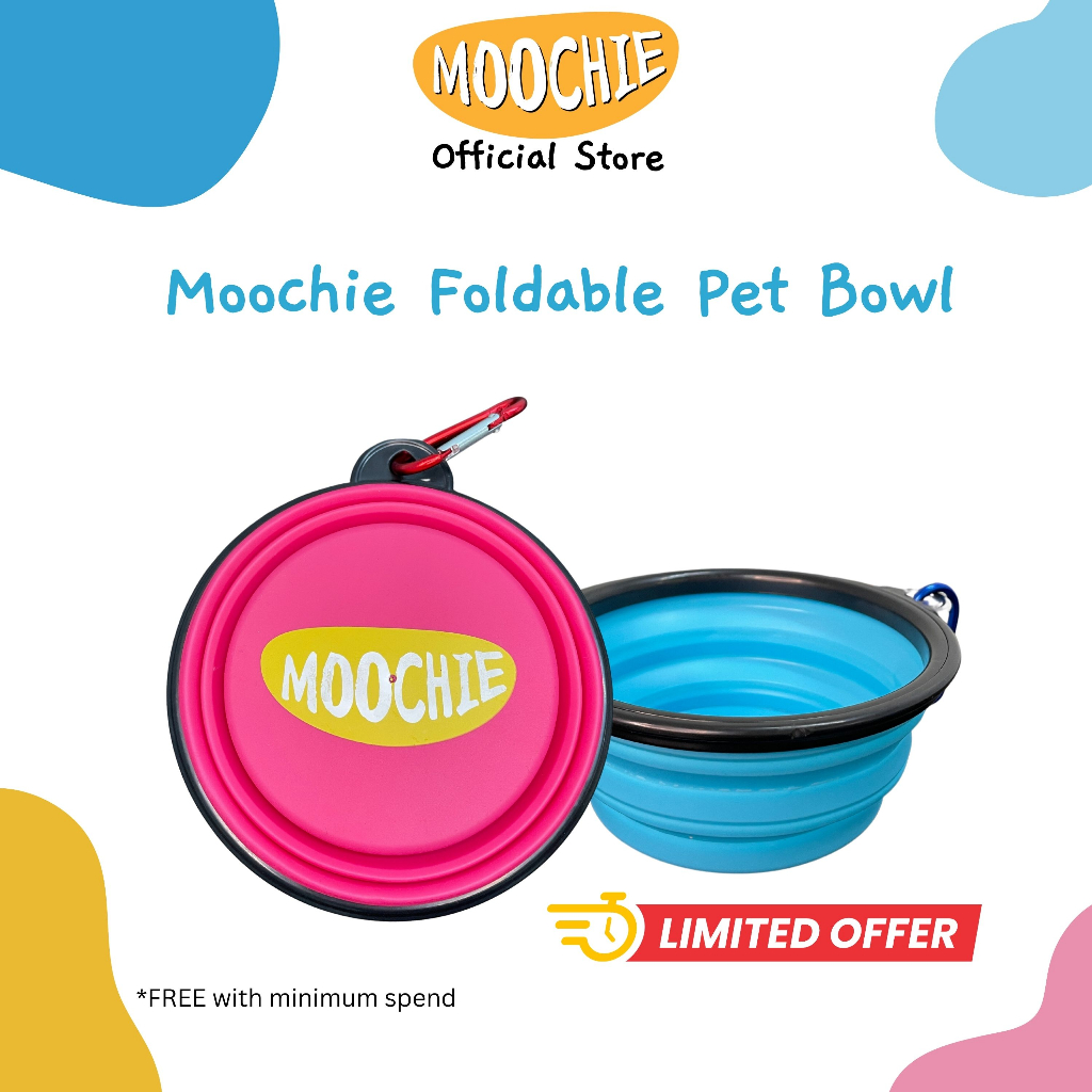 Moochie Portable Collapsible Travel Pet Bowl for Dog and Cats Food & Water Bowl [NOT FOR SALE ...