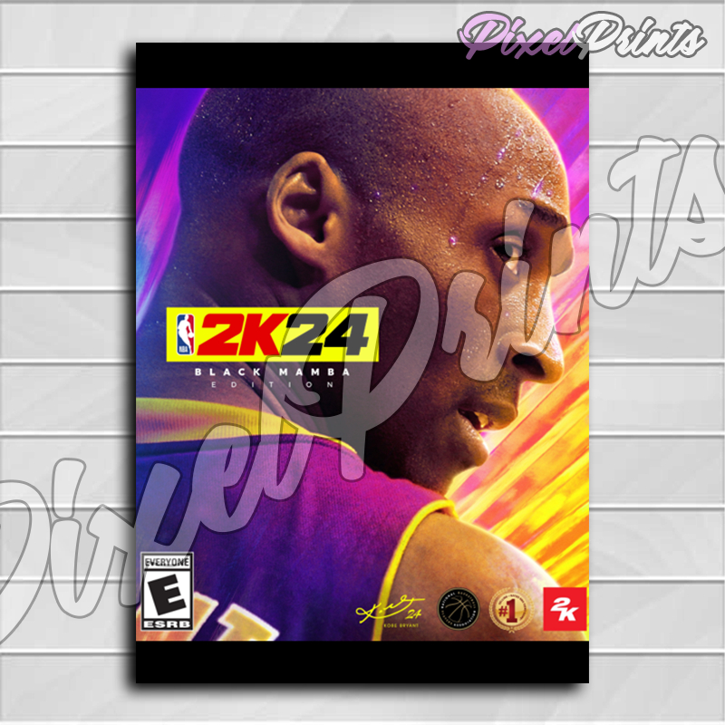 NBA 2K24 Posters Wall Art / Kobe Bryant / Laminated Posters | Shopee ...