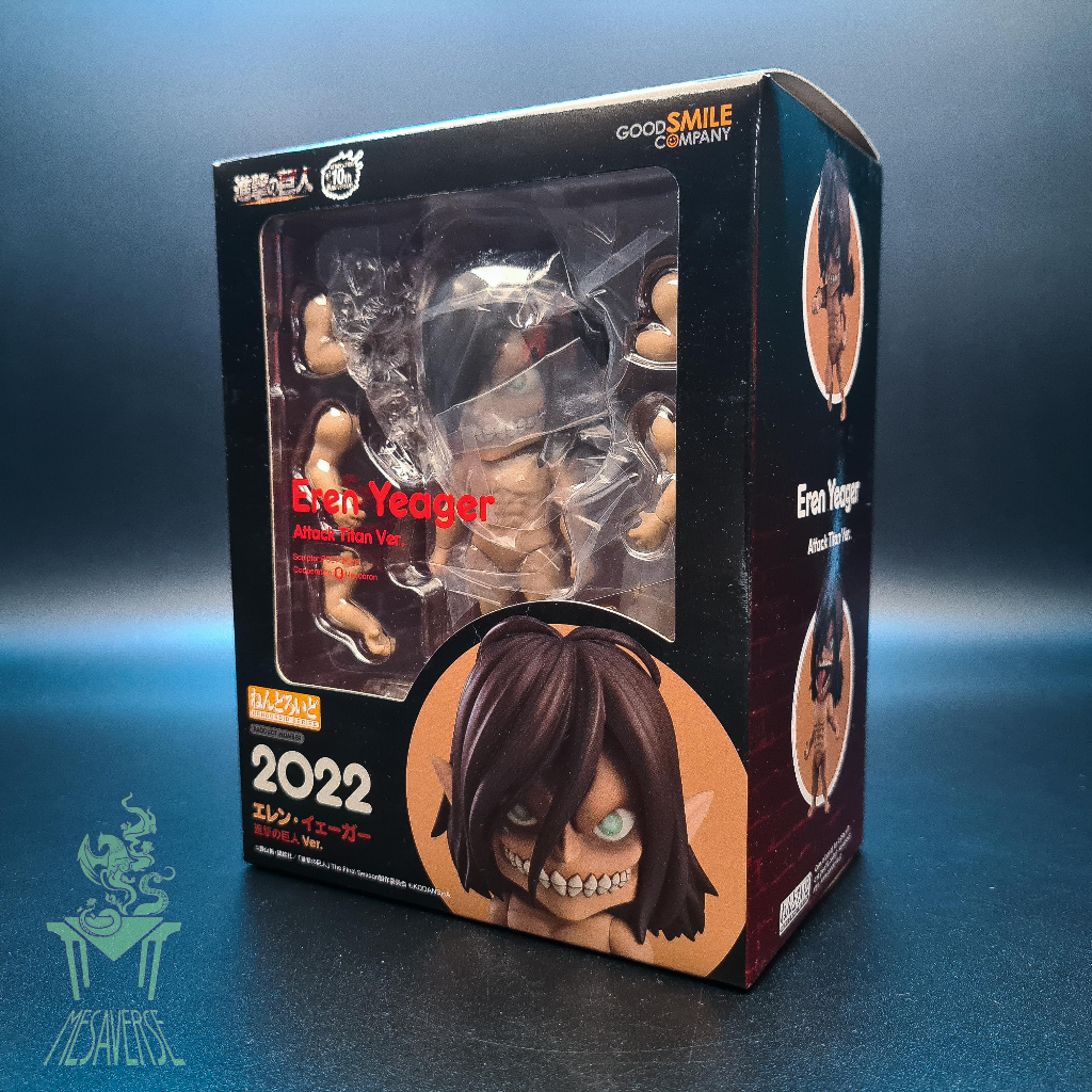 [Original] Nendoroid 2022 Eren Yeager Attack Titan Ver. | Shopee ...