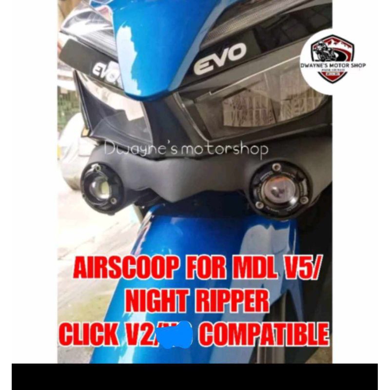 CLICK V2 AIRsCOOP FOR MDL V5/V6/NIGHT RIPPER | Shopee Philippines