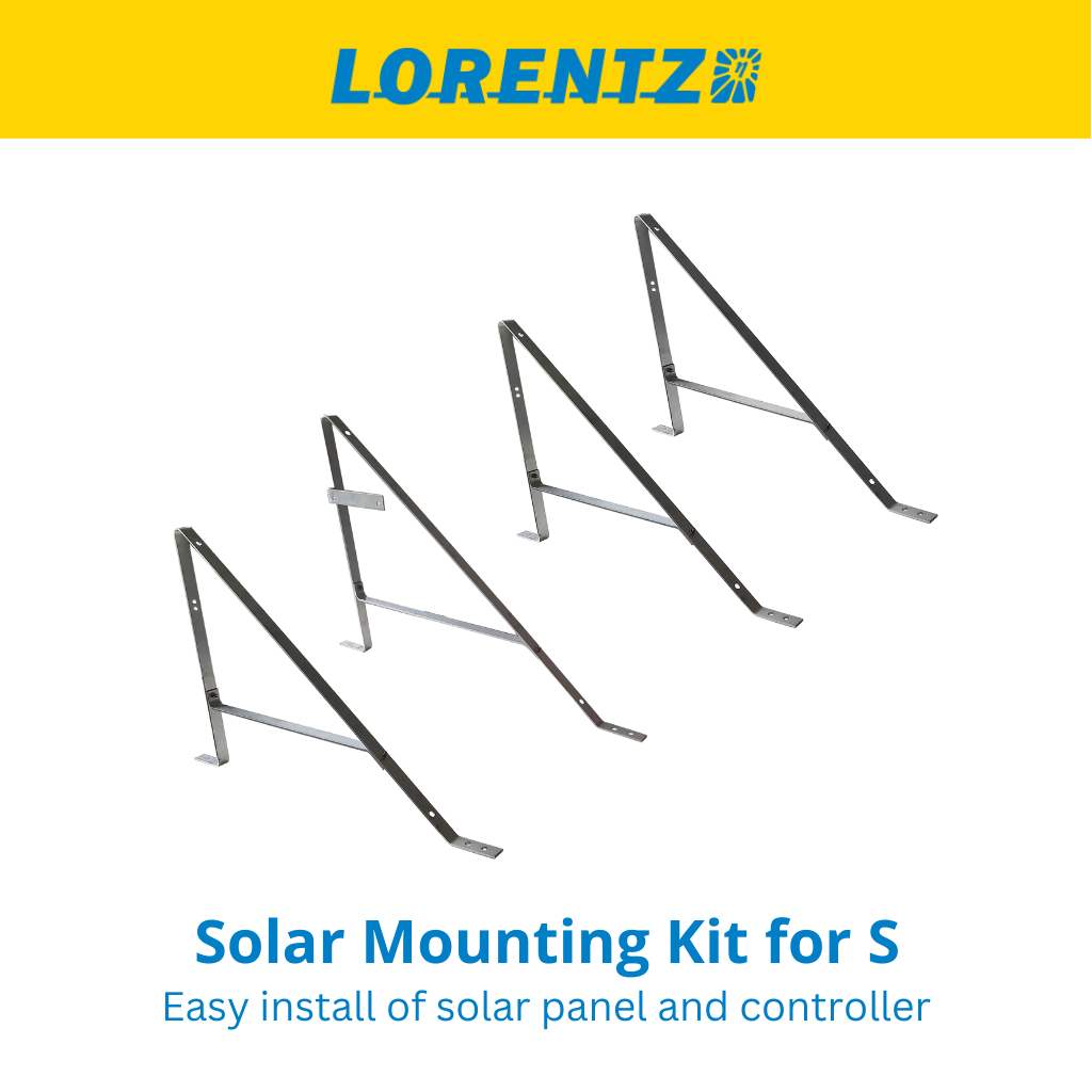 LORENTZ S1 Solar Mounting Kit for 2 pcs. OPES 100 Wp | Shopee Philippines