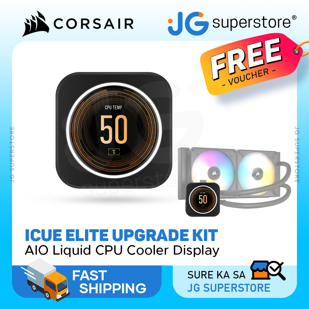 [CLEARANCE] CORSAIR iCUE Elite Liquid CPU Cooler Display Upgrade Kit 2. ...