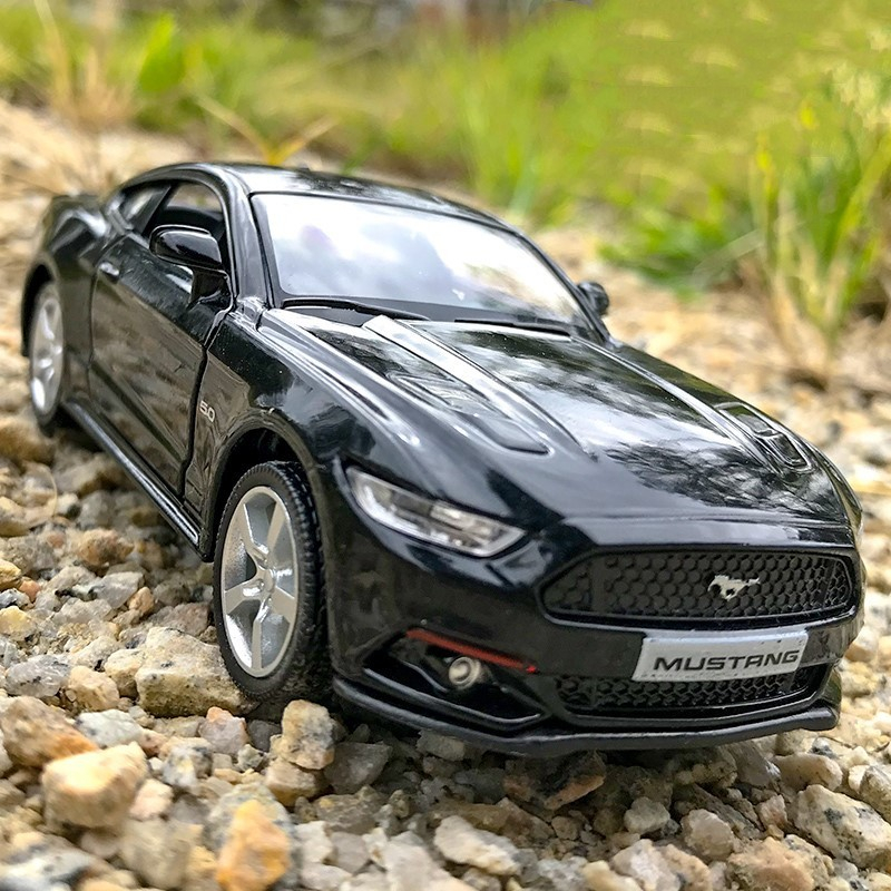 5-inch alloy car 2015 Ford Mustang car metal toy model dumb black | Shopee Philippines