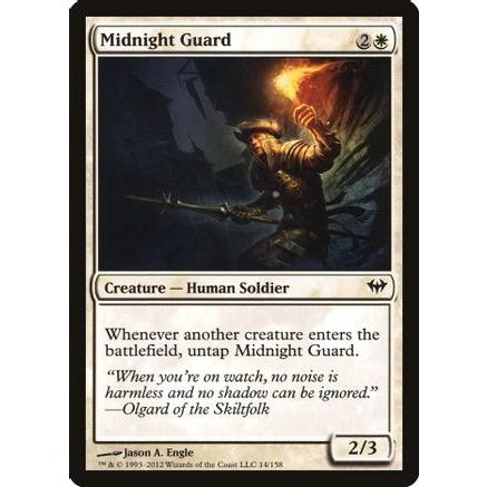 Midnight Guard - Dark Ascension (DKA) MTG | Shopee Philippines