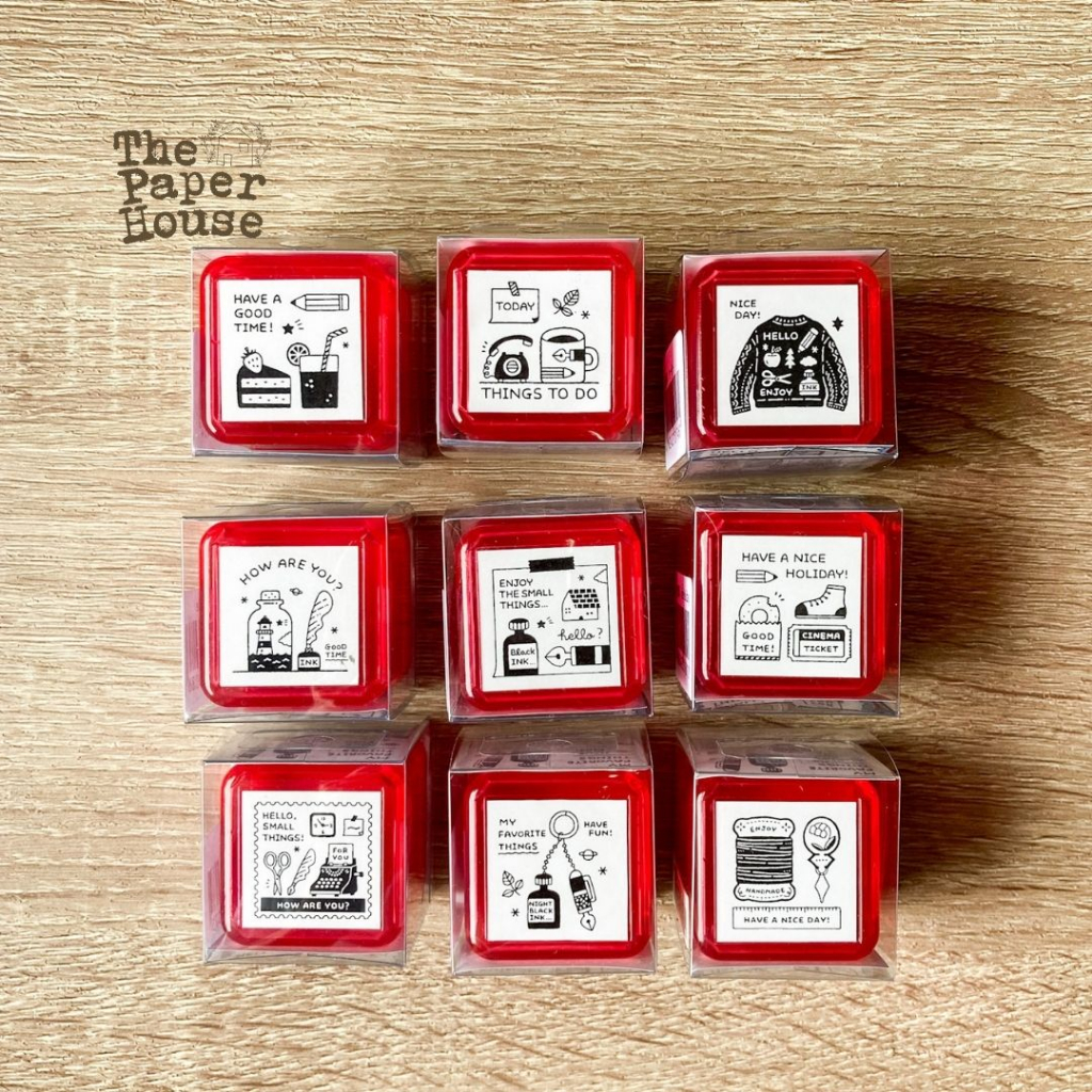 Sanby x Eric Small Things Self-Inking Stamp | The Paper House | Shopee Philippines