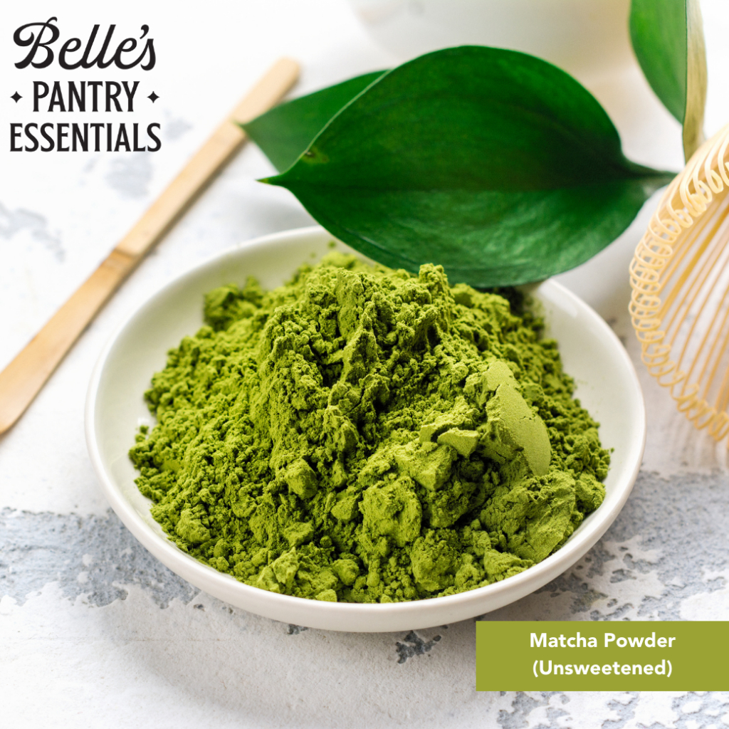 Belle's Pure Matcha Powder (Unsweetened) 50g-100g | Shopee Philippines