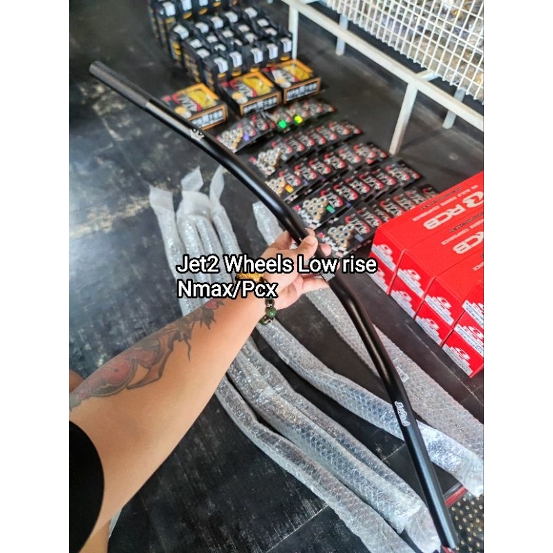 Jet 2 wheels handle bar Low rise Nmax/Pcx | Shopee Philippines