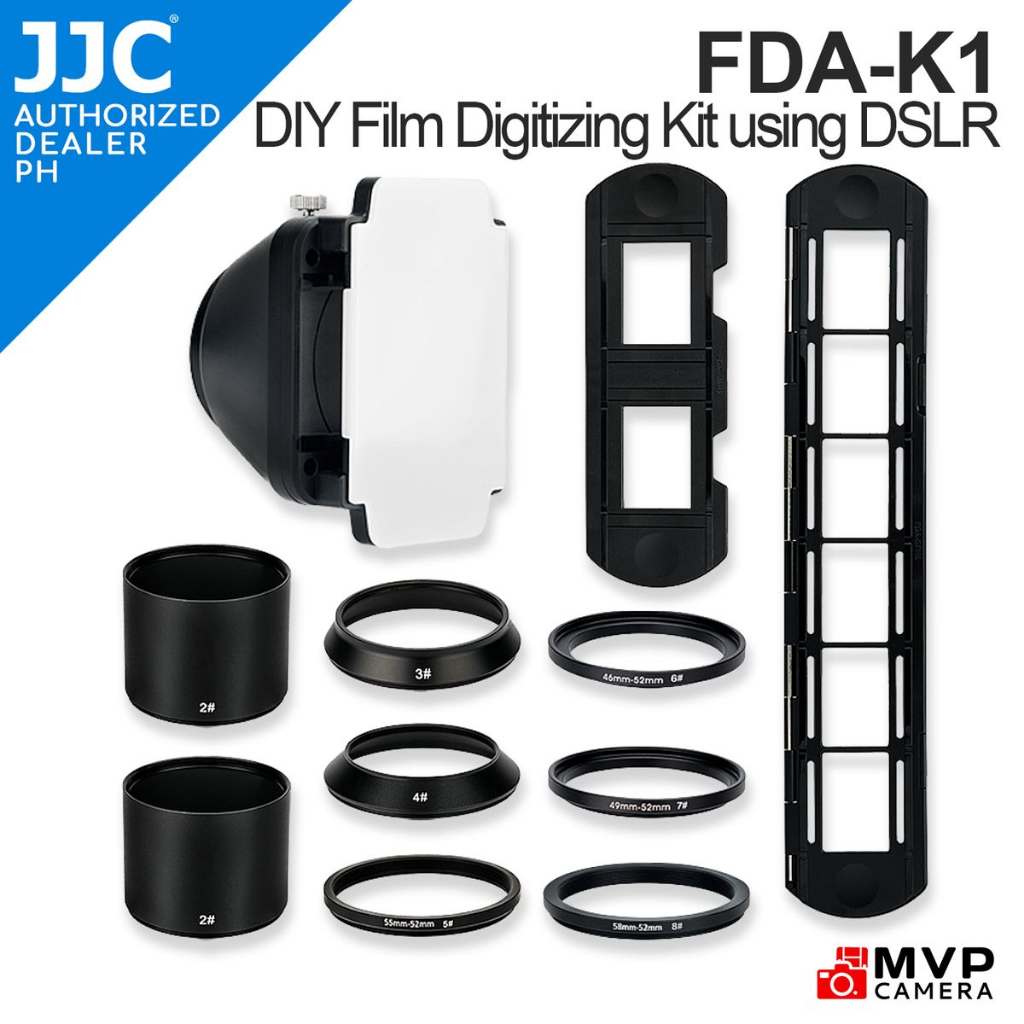 JJC FDA-K1 135 35mm Negative Film Slide DIY Scanning Digitizing Adapter ...