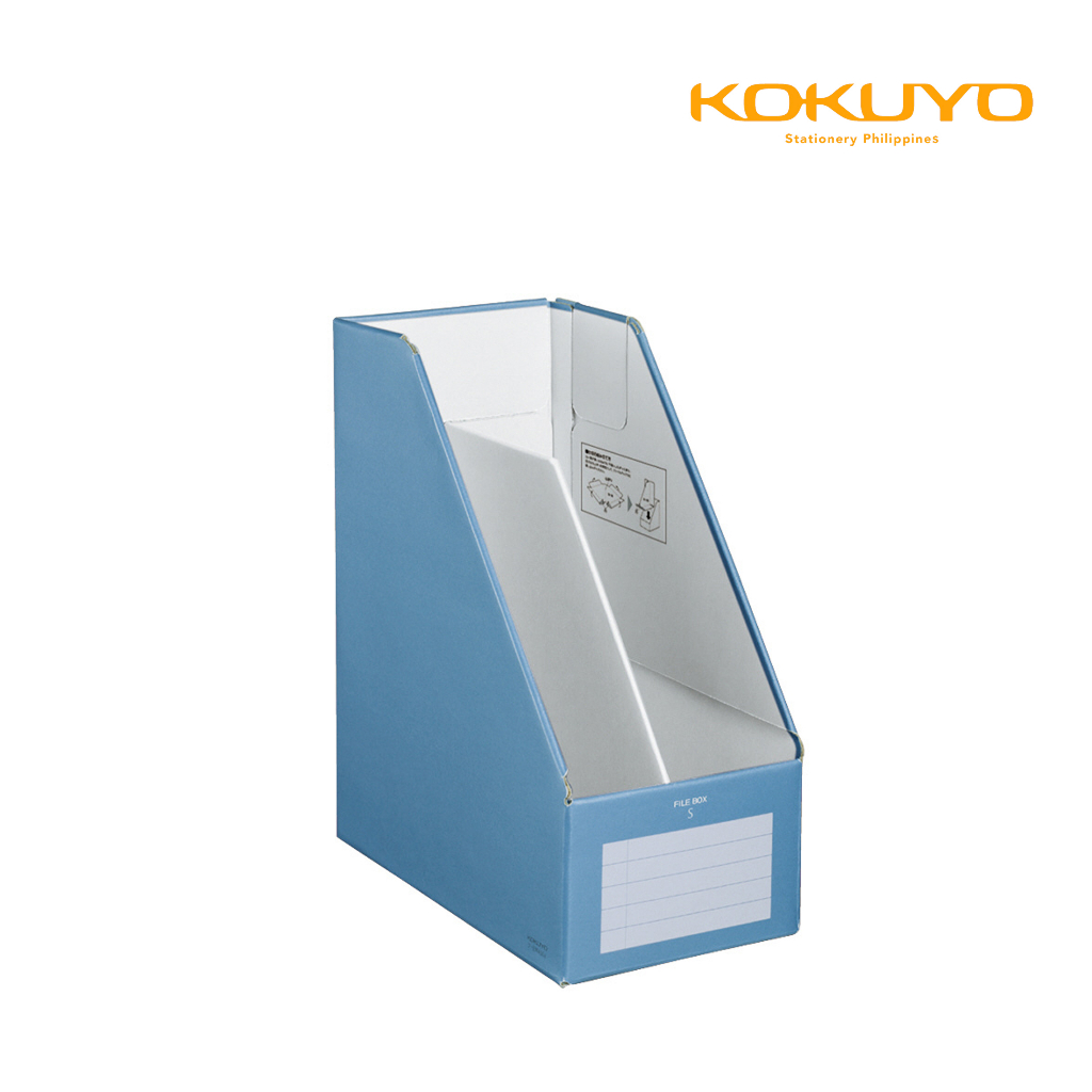 Kokuyo FU-EW450B File Box, S, Wide Type, A4 Vertical, Blue | Shopee ...