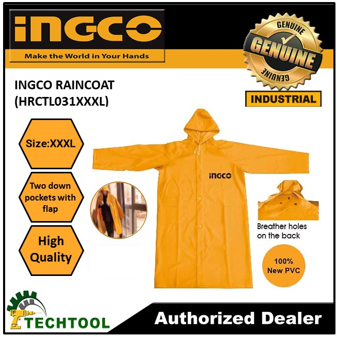 INGCO RAINCOAT (HRCTL031XXXL) | Shopee Philippines