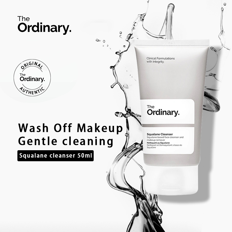 The Ordinary Squalane Cleanser 50ml Deep Cleansing Moisturizing Face ...