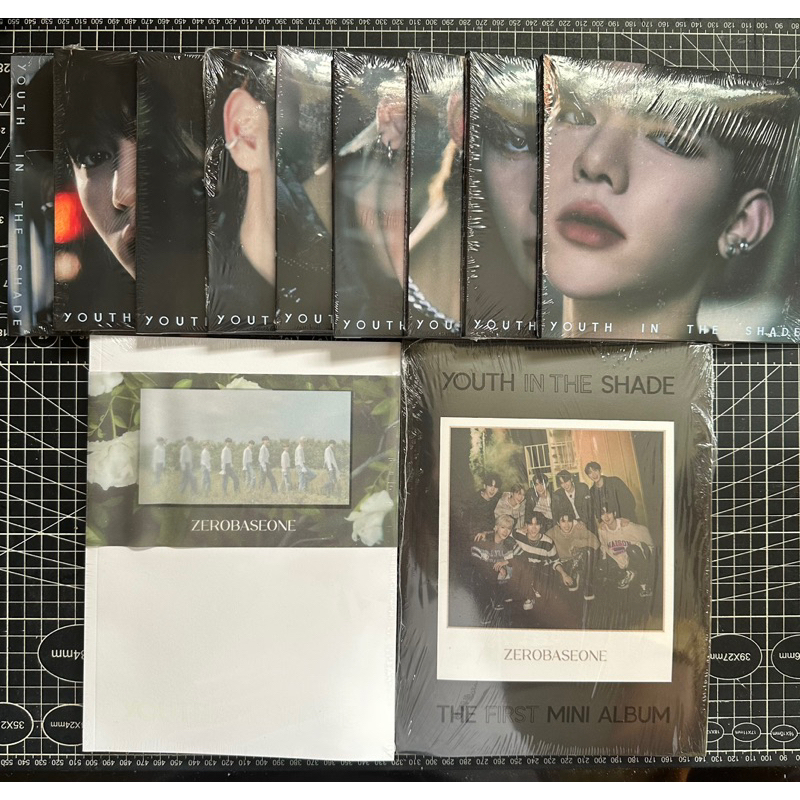 [ONHAND] SEALED ZEROBASEONE ZB1 YOUTH IN THE SHADE ARTBOOK DIGIPACK | Shopee Philippines