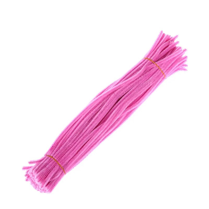 50Pcs Fuzzy Wire / Pipe Cleaner /Wire For Handmade DIY Educational Toys ...