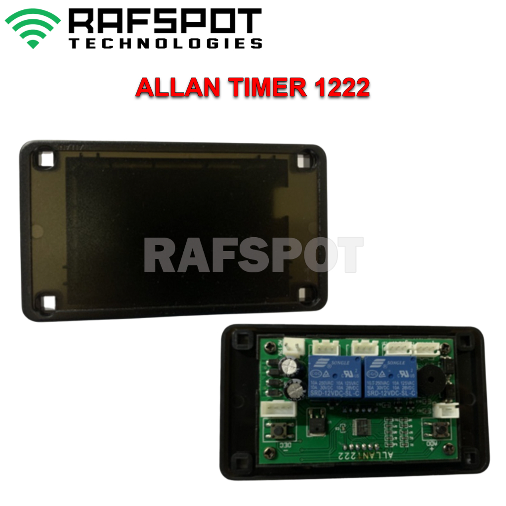 ALLAN 1222 NEW TIMER 4DIGIT DUAL RELAY | Shopee Philippines