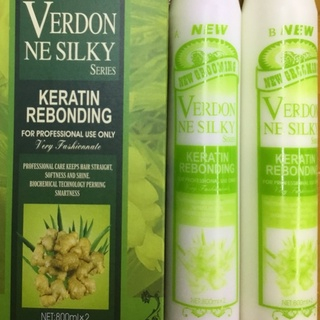 VERDON NE SILKY SERIES KERATIN ( GINGER 2IN1)(800ML) | Shopee Philippines