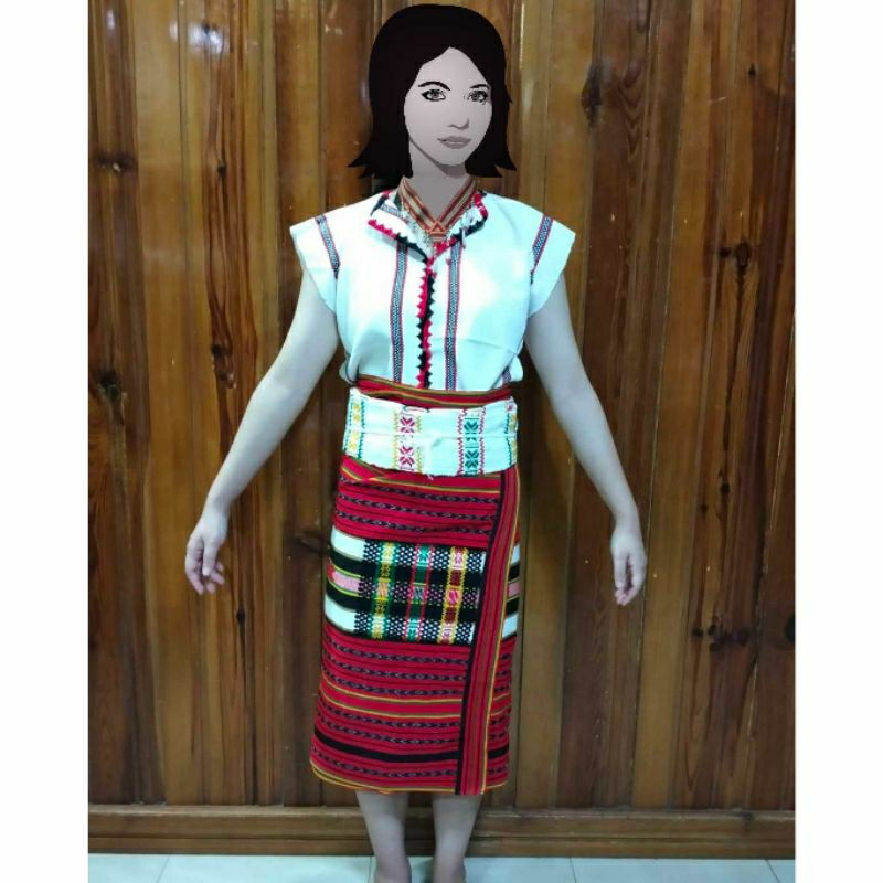 Bontoc/Mt. Province Tapis with Belt | Shopee Philippines