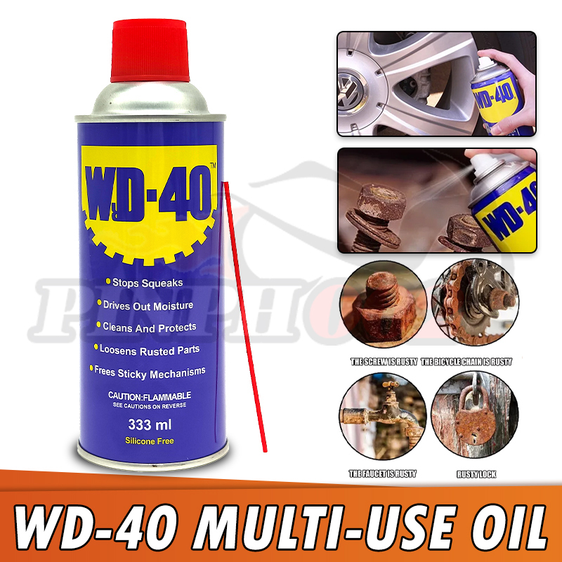 WD-40 Multi Use Oil Rust Remover Penetrating Oil Multi-Use 11.2oz / 333ml | Shopee Philippines