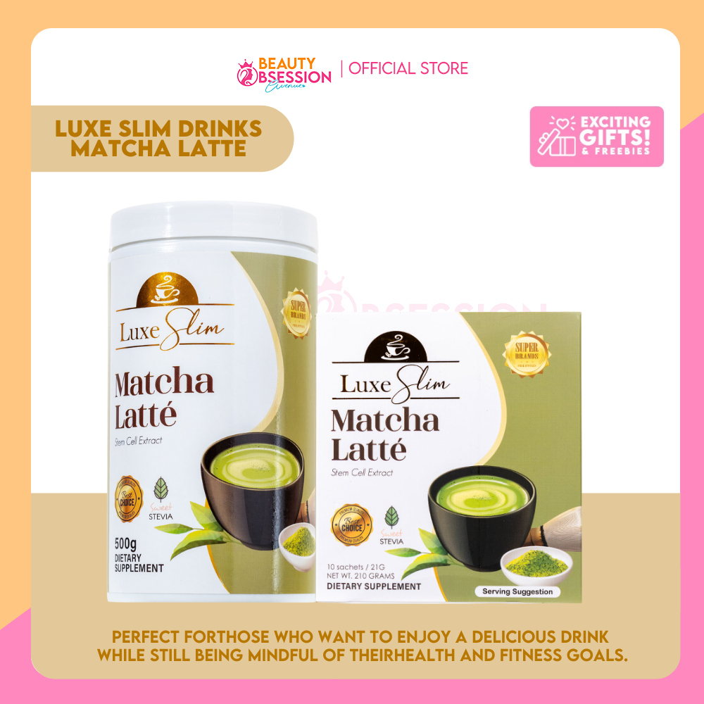 Luxe Slim Matcha Latte | Anna Magkawas | Shopee Philippines