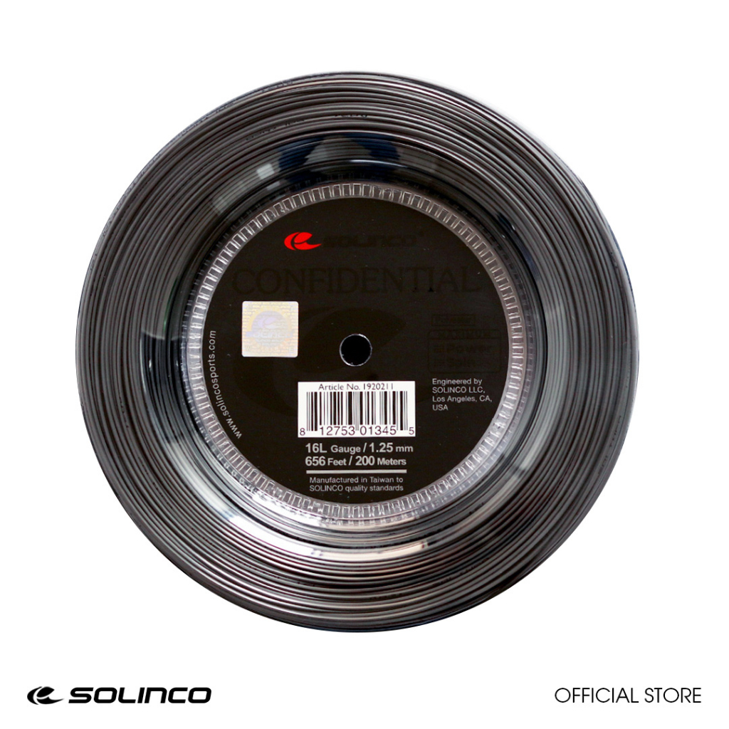 Solinco Tennis String Confidential Reel | Shopee Philippines