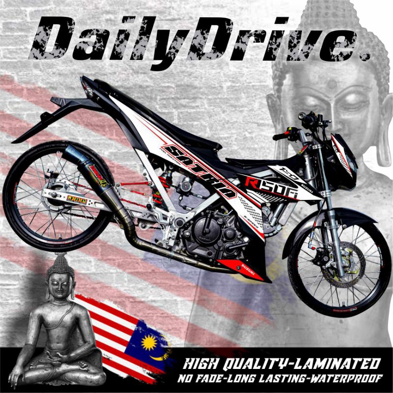 Suzuki Raider 150 Fi Malaysian Concept Decal | Shopee Philippines