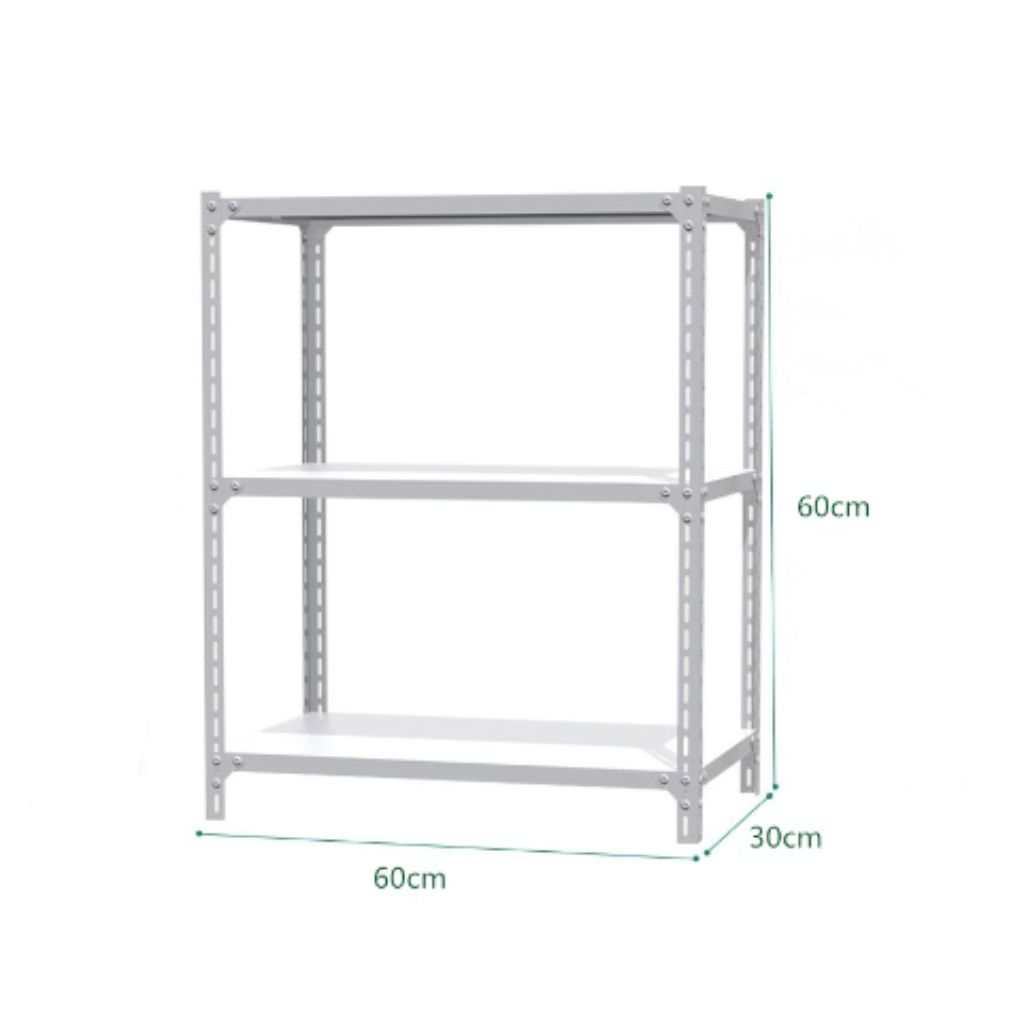 4-5Tiers Steel Shelf Layer Shelving Storage Shelf Adjustable Metal ...