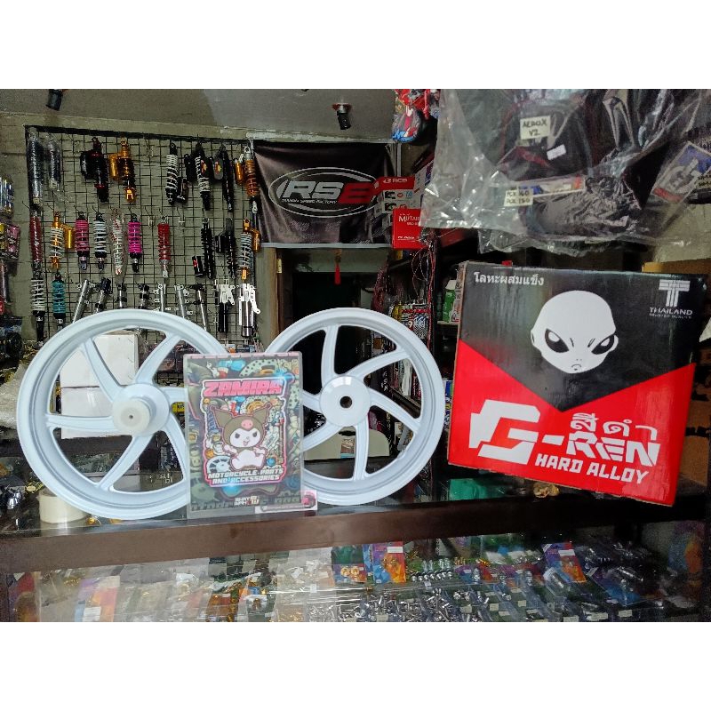 G ren mags 14s color White For Yamaha Nmax V2 2020 Nmax V2.1 2021 ...
