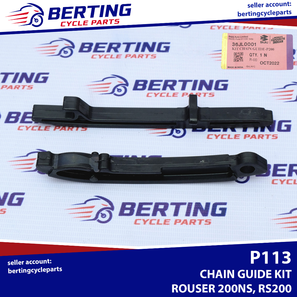CHAIN GUIDE KIT Timing Rouser NS200 200NS/200RS Genuine 36JL0001 ...
