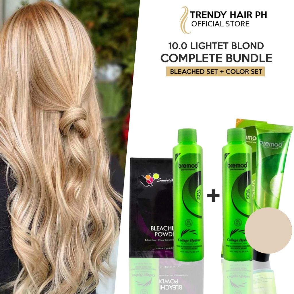 Original Bremod 10.0 Lightest Blond COMPLETE BUNDLE / Bleaching Set ...