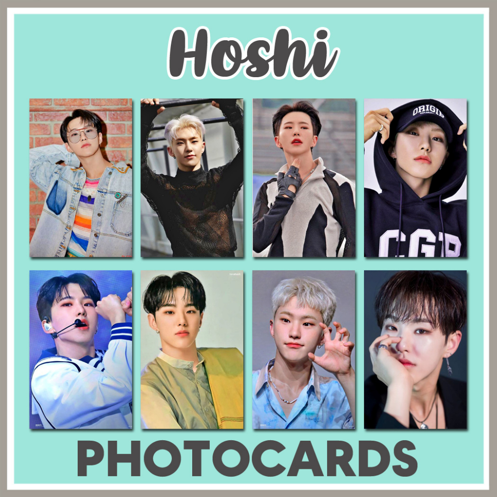 SEVENTEEN Hoshi Photocards (400 gsm) | Shopee Philippines