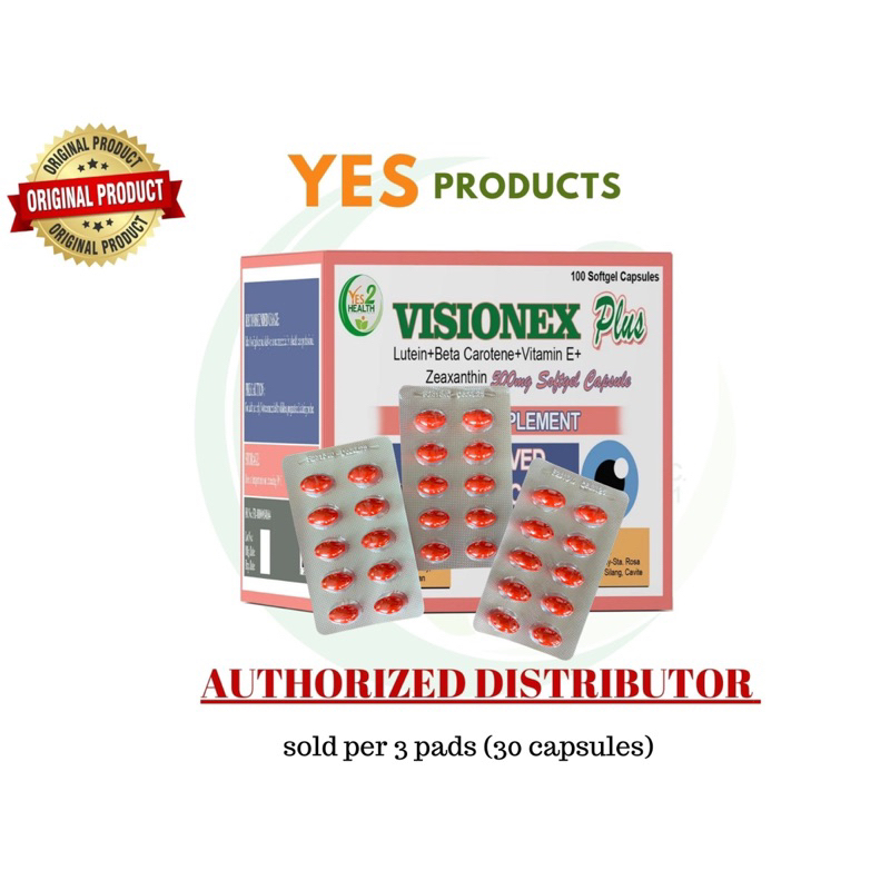 30 Softgel VISIONEX PLUS | Shopee Philippines