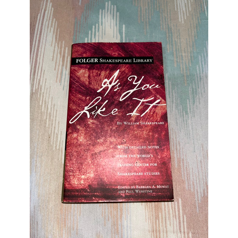 As You Like It by Shakespeare (Folger) | Shopee Philippines