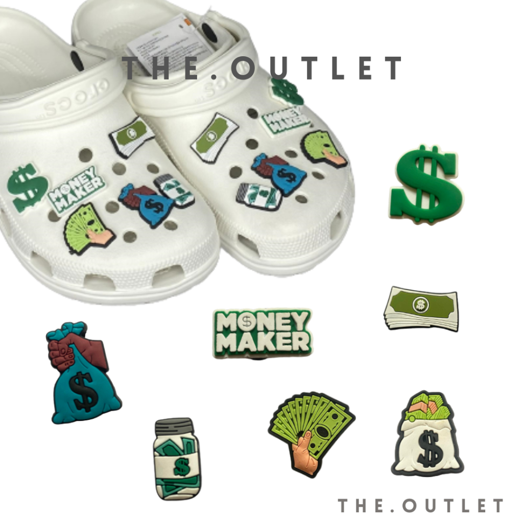 CROCS CLOGS JIBBITZ ACCESSORY MONEY SET (CROCS NOT INCLUDED) | Shopee ...