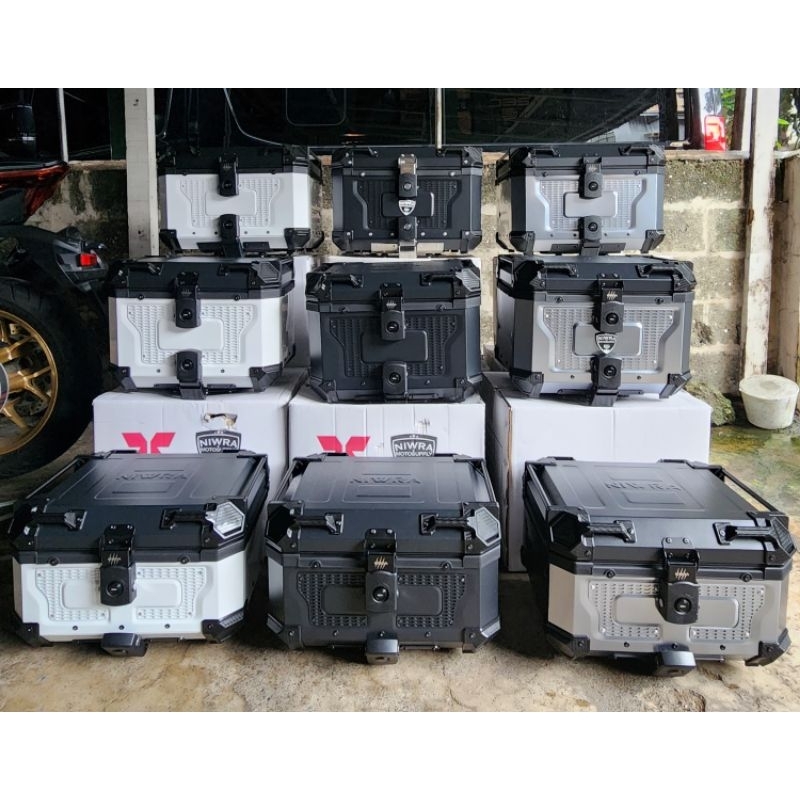 NIWRA RAPTOR ALLOY BOX 25L 35L 45L 50L 65L | Shopee Philippines