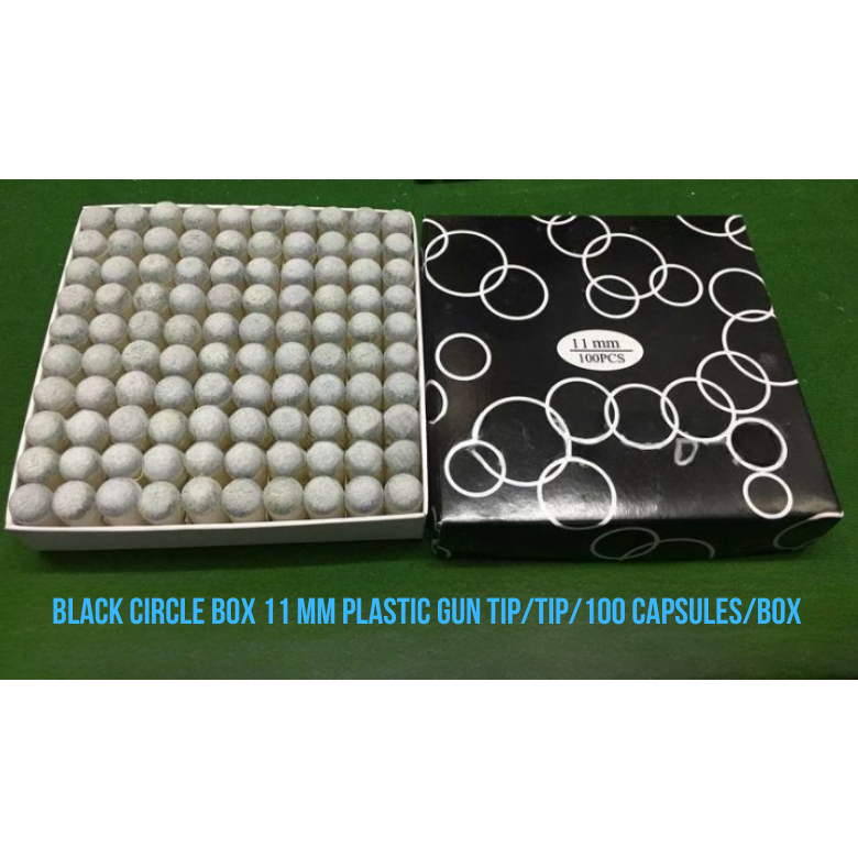 RS Black Box 13 mm Cue Tip For Billiard Cues 02FNT0923-3W | Shopee ...