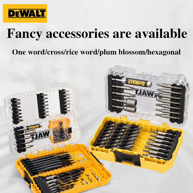 Powerful Dewalt Screwdriver Bit Set With Cross And Double Joint ...