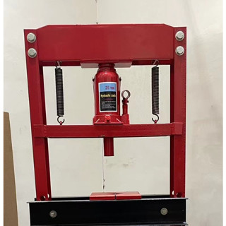 Manual small bearing press 25T hydraulic press thickening car ...